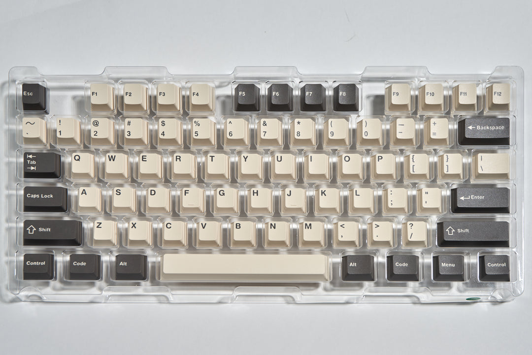 Vintage Beige Cherry Profile Doubleshot Keycap Set – WINMIX Production